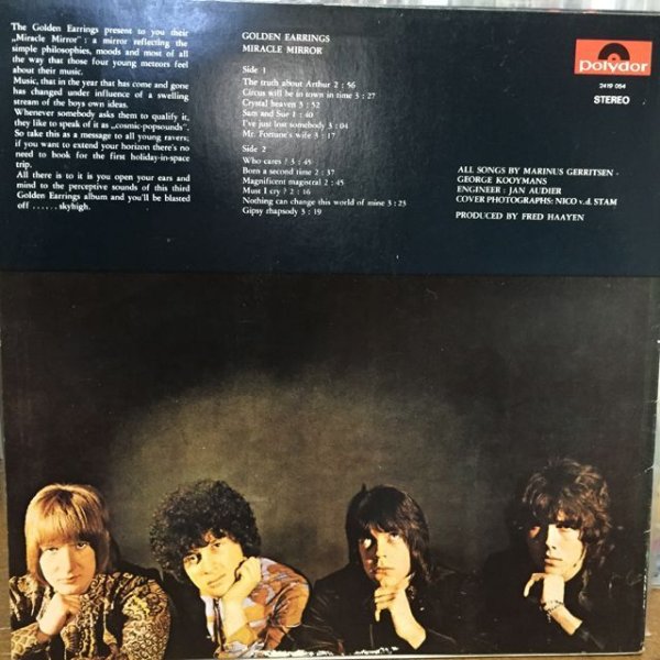 Golden Earrings / Miracle Mirror - Sweet Nuthin' Records